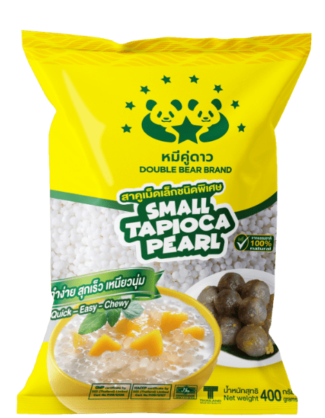 Small Tapioca Pearl - Double Bear | Burapa prosper